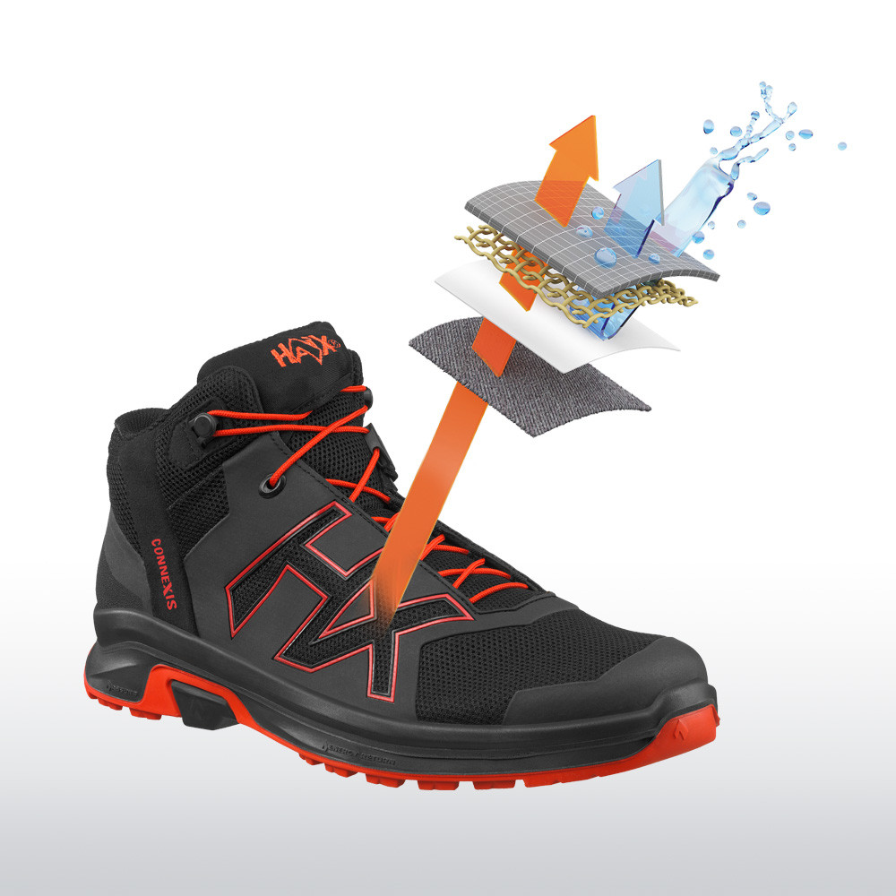 HAIX CONNEXIS Go GTX mid - wasserdichte Freizeitschuhe